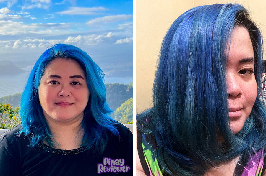 Want Blue Hair? You can do it too in 4 easy steps! | Pinay Reviewer